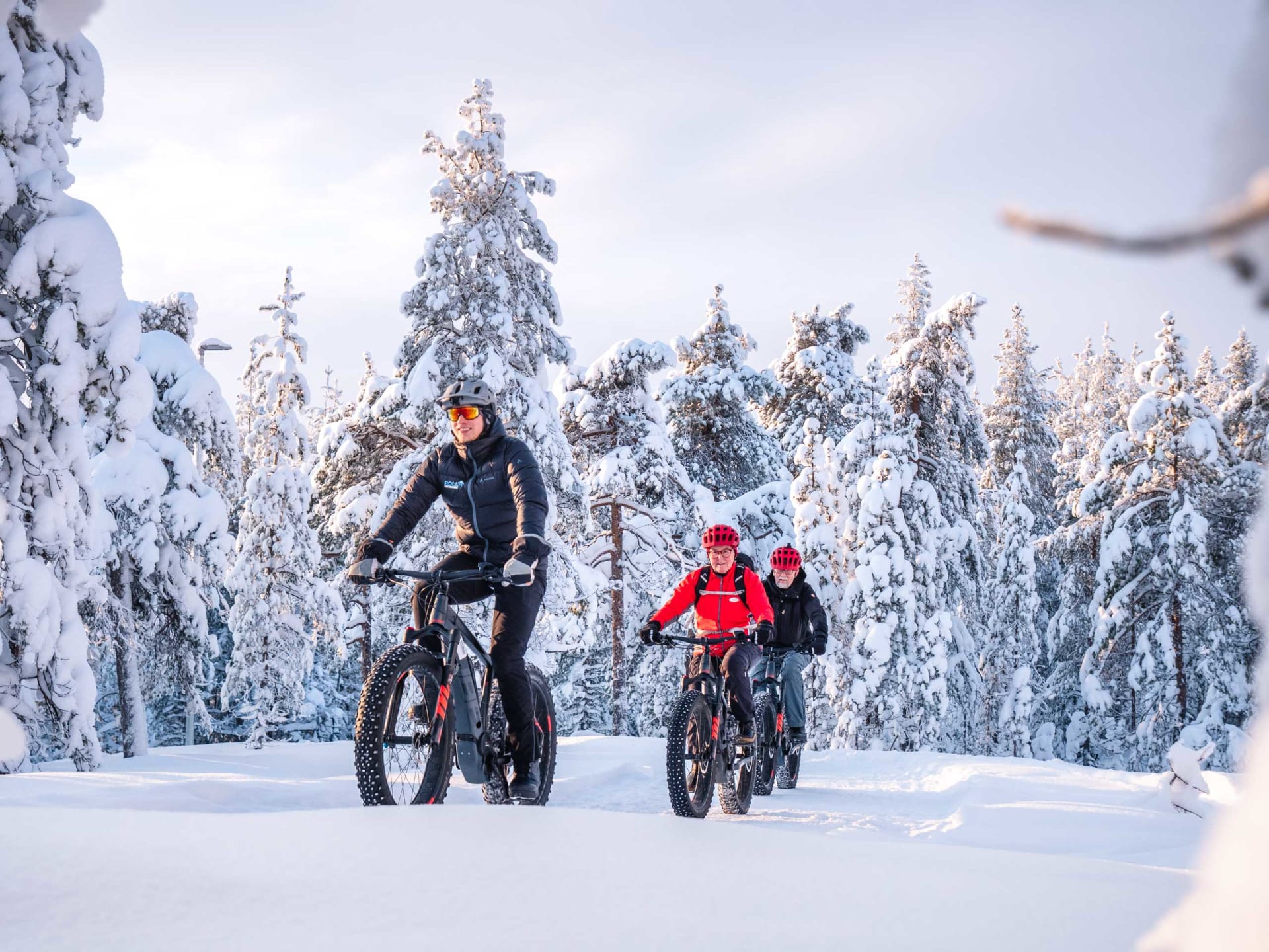 Private electric fat bike winter tour in Rovaniemi | Visit Finland