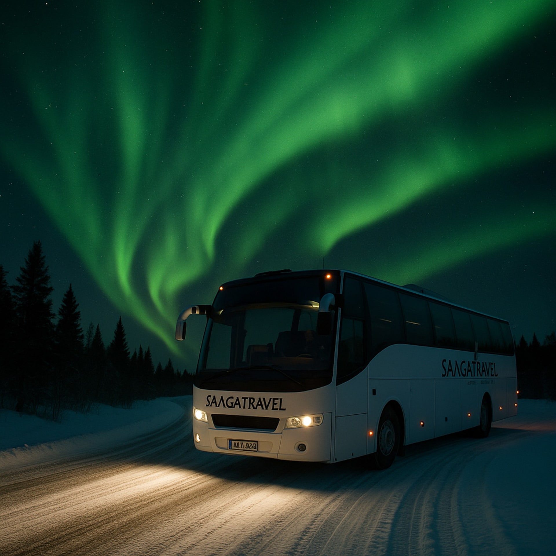 Northern Lights Bus | Visit Finland