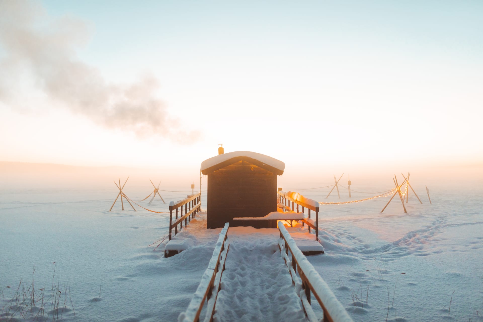 Lakeside Sauna and Arctic Bath in Apukka, Rovaniemi, Lapland | Visit ...