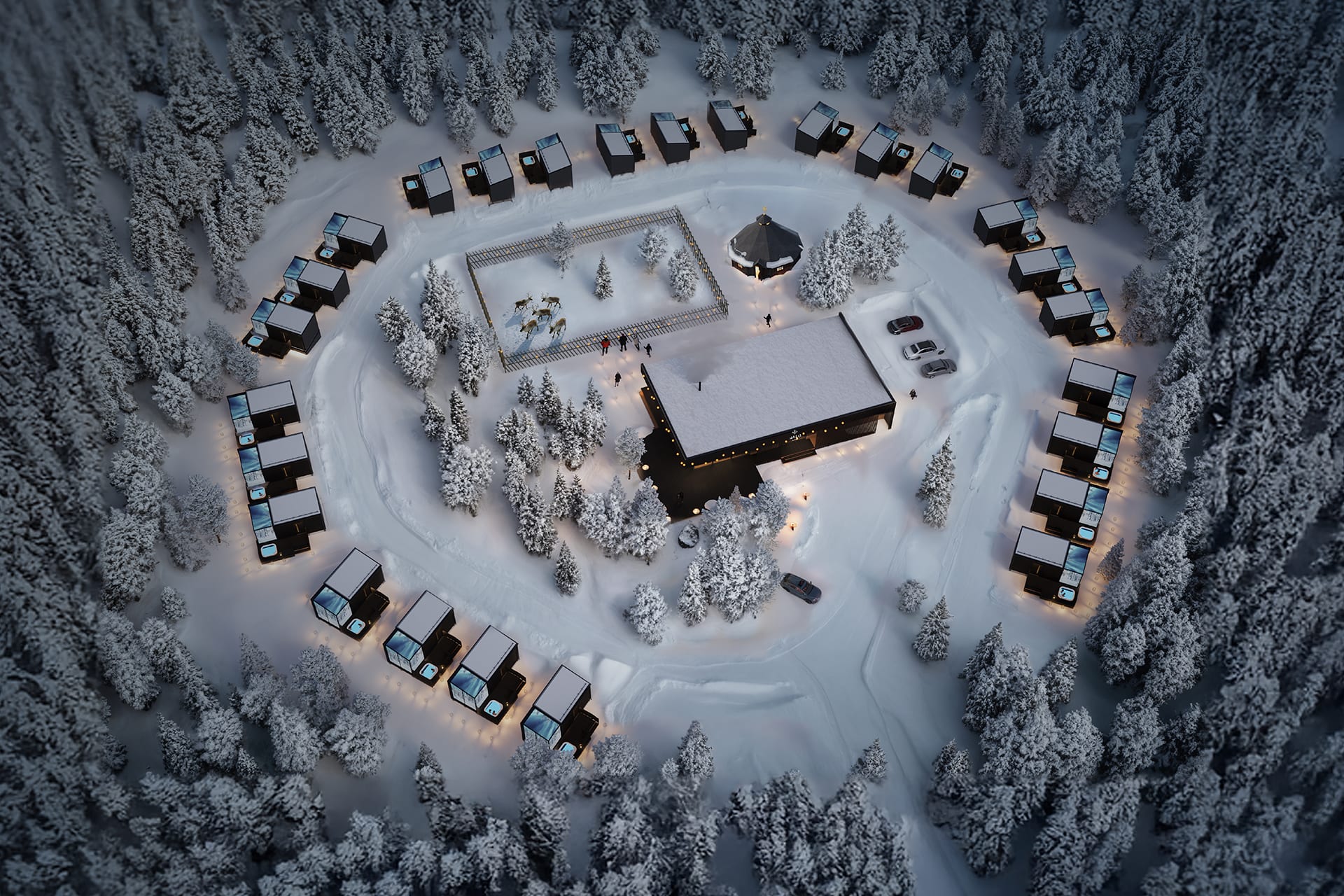 Halo Igloos Resort Rovaniemi – Aurora Borealis Hotel - Visit Rovaniemi