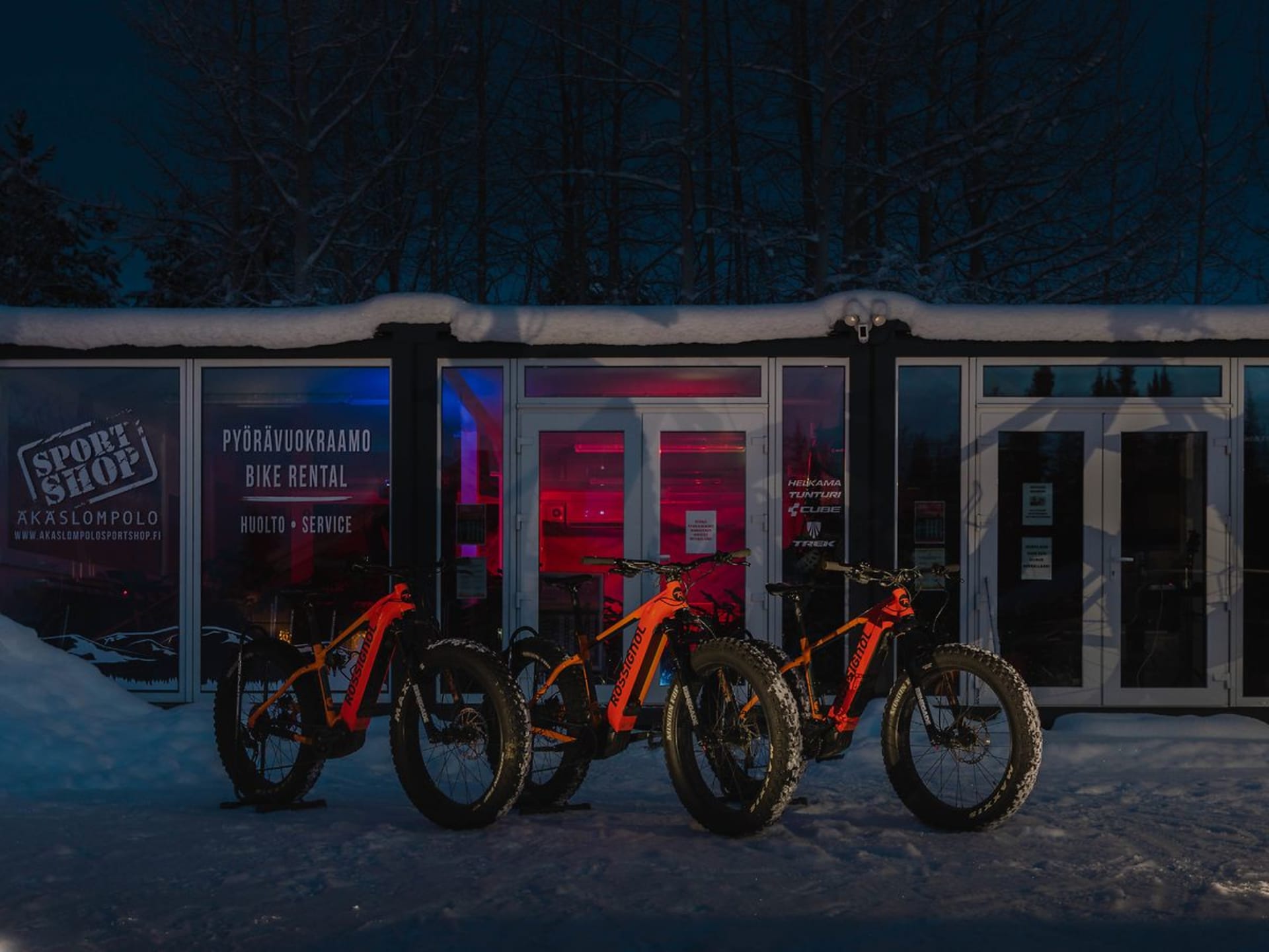 Bike Rental, Äkäslompolo SportShop | Visit Finland