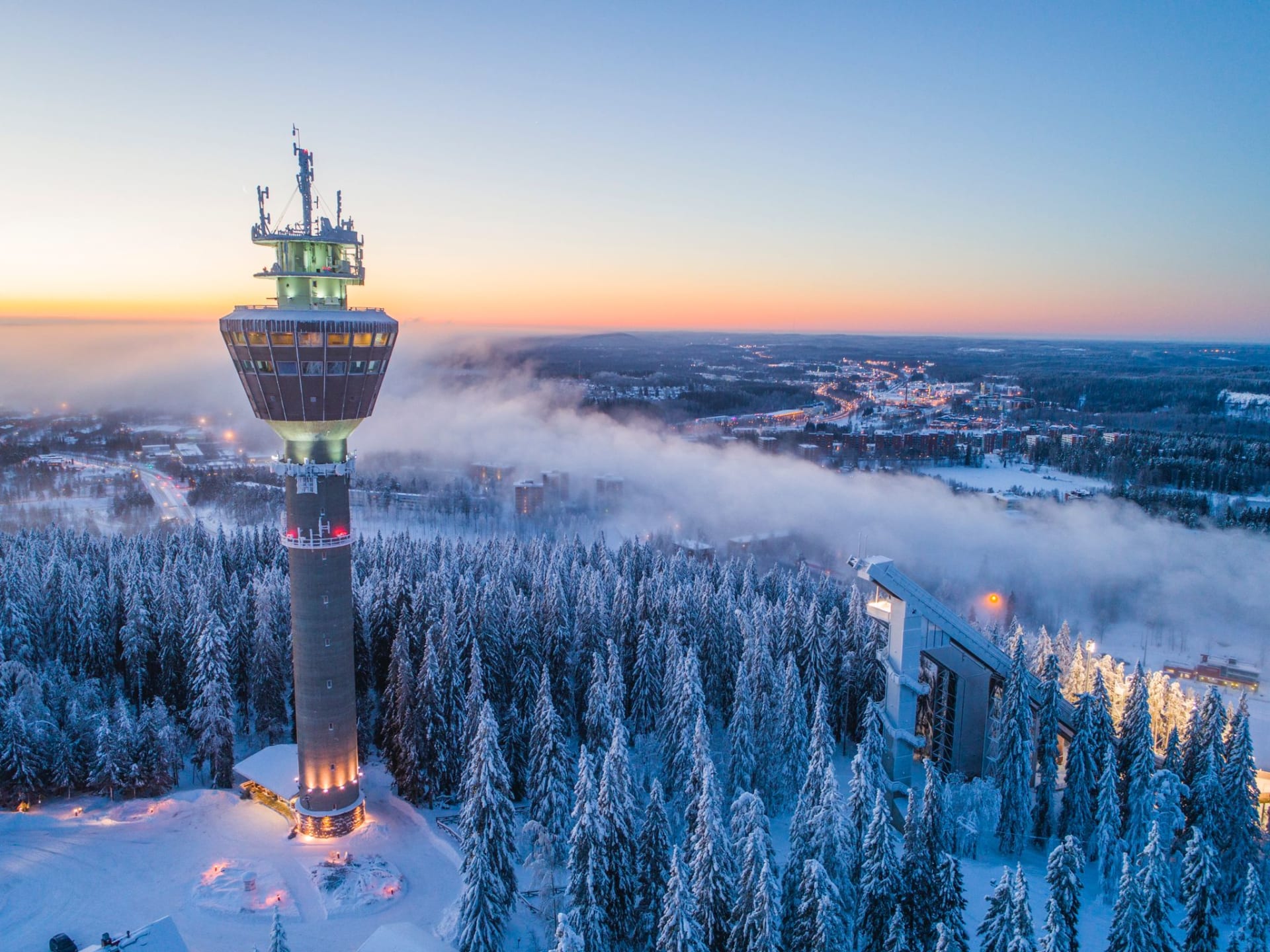 Unforgettable Visit to the 75-meter-high Puijo Tower | Visit Finland