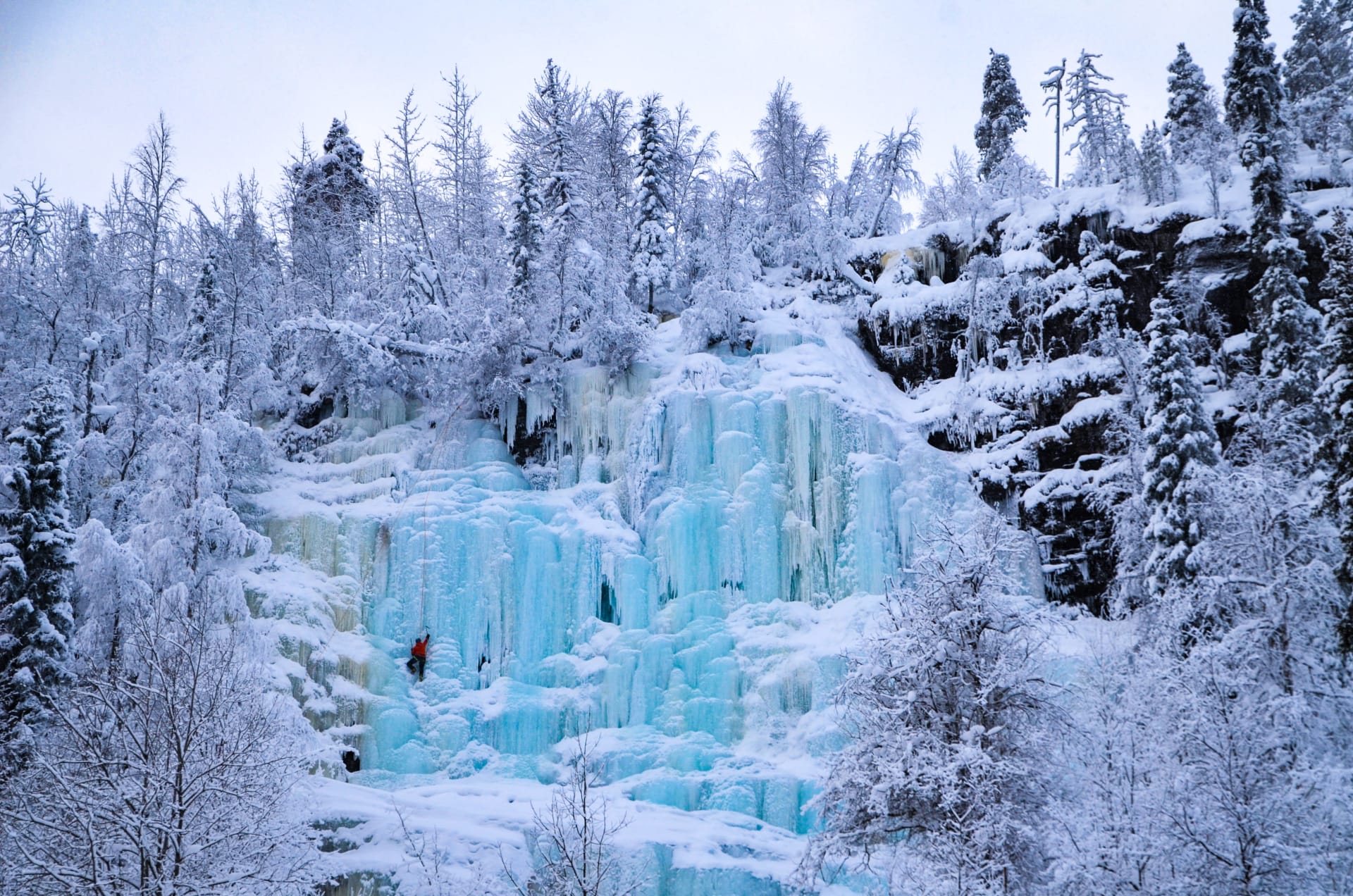 Korouoma Canyon Frozen Waterfalls | Visit Finland