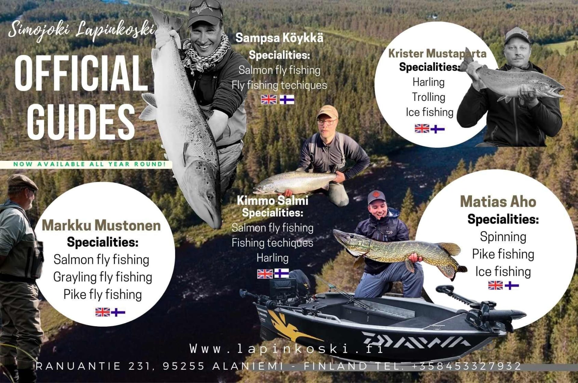 Guided fishing service for 1 day | Visit Finland
